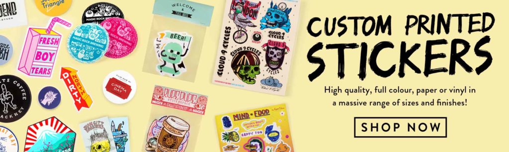 Custom Stickers Printing | Printed Stickers - Stickers Printing Press